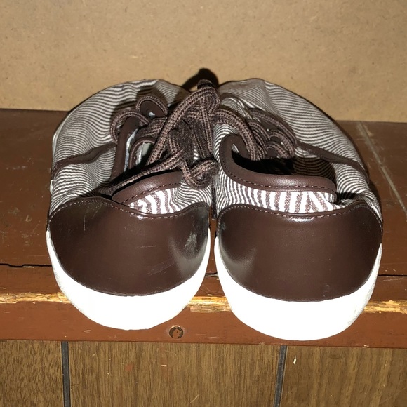 Generic Surplus | Shoes | Generic Surplus Borstal Brown Stripe Shoe ...